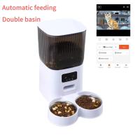 China Smart Pet Feeder 5L with 1080P HD Camera WiFi Automatic Cat Dog Food Dispenser for sale