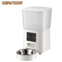 China WiFi Smart Pet Feeder 5.5L Auto Dog Cat Food Dispenser Remote Feeding Station for sale
