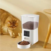 China Smart Pet Feeder 5.5L with App Control Voice Recorder Scheduled Feeding Anti-Clogging for sale
