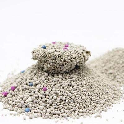 China Premium Low Dust Bentonite Cat Litter 0.8-3.5mm Strong Clumping Odor Control for sale