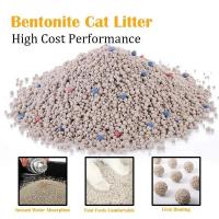 China Natural Bentonite Cat Litter 0.8-3.5mm Strong Clumping Odor Locking Easy Clean OEM for sale