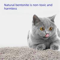 China 100% Natural Bentonite Cat Litter 0.8-3.5mm Ultra Clumping Unscented Low Dust Multi-Cat for sale