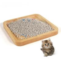 China 100% Natural Bentonite Cat Litter 0.8-3.5mm Ultra Clumping Unscented Low Dust Multi-Cat for sale