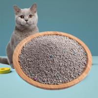 China Starhong 100% Natural Bentonite Cat Litter 0.8-3.5mm Strong Clumping Low Tracking for sale
