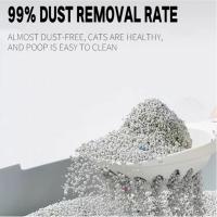 China Starhong 100% Natural Bentonite Cat Litter 0.8-3.5mm Hard Clumping Low Tracking for sale