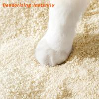 China Eco Friendly Cassava Cat Litter 300% Water Absorption Dust Free Clumping Biodegradable Plant Based Odor Control for sale