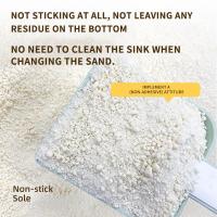 China Biodegradable Cassava Cat Litter 300% Water Absorption Strong Clumping Dust Free Unscented for sale