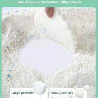 China Eco Friendly Cassava Cat Litter 300% Water Absorption Strong Clumping Biodegradable Unscented for sale
