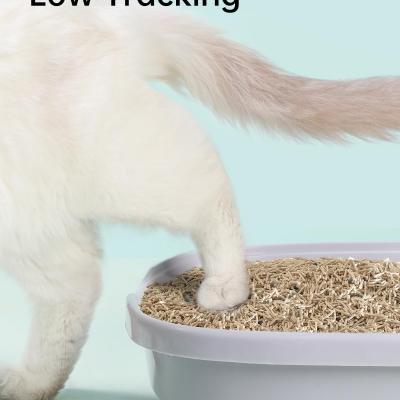 China Eco Friendly Tofu Bentonite Mixed Cat Litter Flushable Low Dust Factory Customized Manufacturing Solution for sale