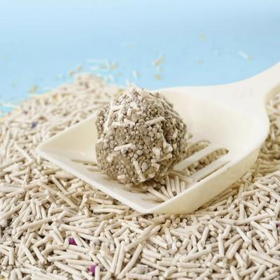 China Factory Customized Natural Flushable Tofu Bentonite Cat Litter Offering Low Dust Strong Clumping Performance for sale