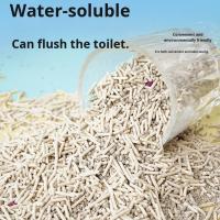 China Factory Customized Natural Flushable Tofu Bentonite Cat Litter Offering Low Dust Strong Clumping Performance for sale