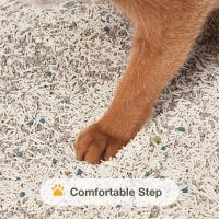 China OEM Factory Natural Tofu Bentonite Mixed Cat Litter with Flushable Low Dust Eco Friendly Formula for sale