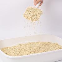 China Premium Tofu Cat Litter with Natural Pea Fiber Quick Clumping Eco Friendly Dust Free Pet Supplies for sale