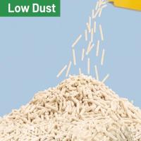 China High Performance Natural Pea Fiber Tofu Cat Litter Offering Flushable Dust Free Fast Clumping for sale