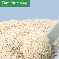 China High Performance Natural Pea Fiber Tofu Cat Litter Offering Flushable Dust Free Fast Clumping for sale