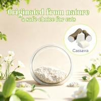China High Quality Cassava Cat Litter with Superior Clumping Ability and Natural Odor Management for sale