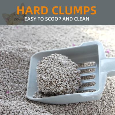 China High Absorption Bentonite Cat Litter Strong Clumping Low Dust Long Lasting Odor Control for sale