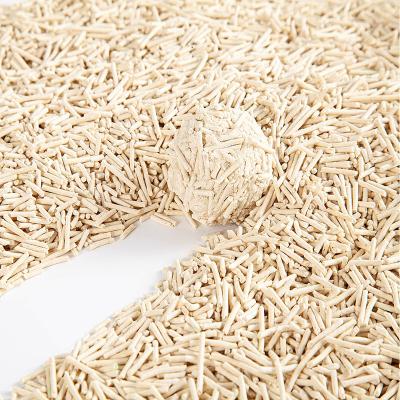 China Factory Direc Low Dust Flushablet Tofu Cat Litter Quick Absorption Tight Clumping for sale
