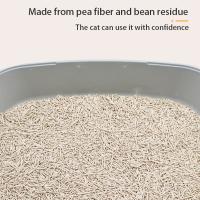 China Biodegradable Fast Clumping High Absorption Tofu Cat Litter With Low Dust Formula for sale