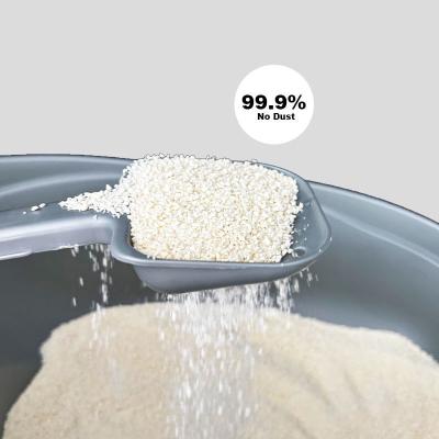 China Factory Direct Natural Fiber Excellent Odor Control Rapid Clumping Cassava Cat Litter for sale
