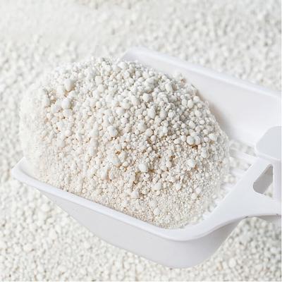 China Quick Absorption Firm Clumping Fine Granules Natural Fiber Deodorizing Cassava Cat Litter Sand for sale