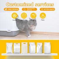 China Rapid Clumping Dust Free High Absorption Natural Fiber Biodegradable Cassava Cat Litter for sale