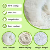 China OEM/ODM Custom Cassava Cat Litter Plant Fiber With Fast Clumping Strong Odor Control for sale