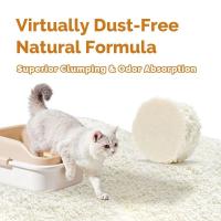 China Premium Pet Goods Eco-Friendly Quick Absorbing Strong Clumping Pet Supply Cassava Cat Litter for sale