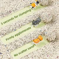 China Quick Absorbing Firm Clumping Odor Control Premium Accesorios Mascotas Tofu Bentonite Mixed Cat Litter for sale