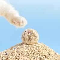 China Natural Fast Clumping Odor Control Absorbent Tofu Bentonite Mixed Cat Litter for sale