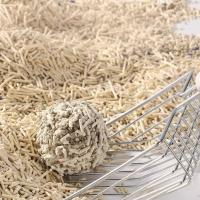 China Professional Pet Supply Low Dust Strong Clumping Tofu Bentonite Mixed Cat Litter for sale