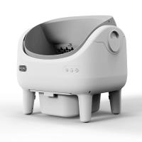 China Full Open Smart Automatic Litter Box Odor Eliminating Air Purifier for Removing Feline Waste Odors for sale