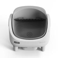 China Full Open Smart Automatic Litter Box Odor Eliminating Air Purifier for Removing Feline Waste Odors for sale