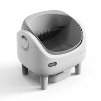 China Full Open Smart Automatic Litter Box Odor Eliminating Air Purifier for Removing Feline Waste Odors for sale