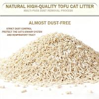 China Soybean Based Renewable Material Tailored Formulas Direct Factory Supply Tofu Cat Litter for sale
