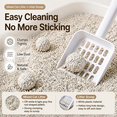 China Soybean Based Renewable Material Tailored Formulas Direct Factory Supply Tofu Cat Litter for sale