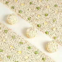 China Flushable Natural Fiber Rapid Absorption Gentle Paws Customized Formula Direct Tofu Cat Litter for sale