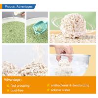 China Low Dust Fast Drying Long Lasting Odor Control Factory Supply Tofu Cat Litter for sale