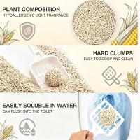 China Soft Granules Rapid Water Absorption Strong Clumping Custom Branding Export Tofu Cat Litter for sale