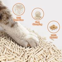 China Soft Granules Rapid Water Absorption Strong Clumping Custom Branding Export Tofu Cat Litter for sale