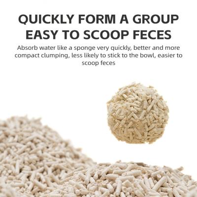 China High Performance Low Tracking Fast Clumping OEM Packaging Biodegradable Export Tofu Cat Litter for sale