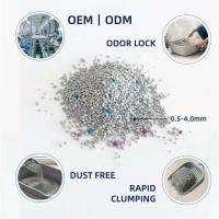 China Premium Sodium Bentonite Fast Clumping Strong Absorption Low Dust Wholesale Bentonite Cat Litter for sale
