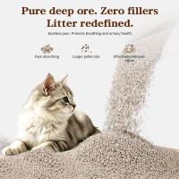 China Sodium Bentonite Granules Stable Clumping High Absorbency Custom Formula Premium Bentonite Cat Litter for sale