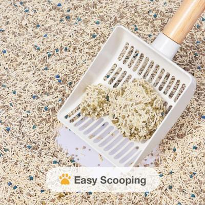 China Premium Clumping Excellent Absorption Long Lasting Odor Control Tofu Bentonite Mixed Cat Litter for sale