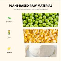 China Strong Odor Control Firm Clumping Biodegradable Natural Fiber Pet Litter Tofu Cat Litter for sale