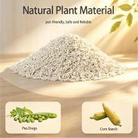 China Strong Odor Control Firm Clumping Biodegradable Natural Fiber Pet Litter Tofu Cat Litter for sale