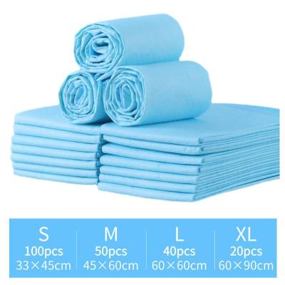 China Fast Absorbing Odor Control Leakproof Puppy Training Pads for Dogs Indoor Pet Care for sale