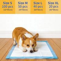 China Quick Dry Pet Training Pads with Waterproof Bottom for Puppies Dogs Indoor Use for sale