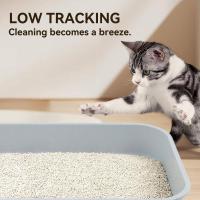 China Eco-Friendly Plant Based Fast Clumping High Absorption Pet Accessories Tofu Cat Litter for sale