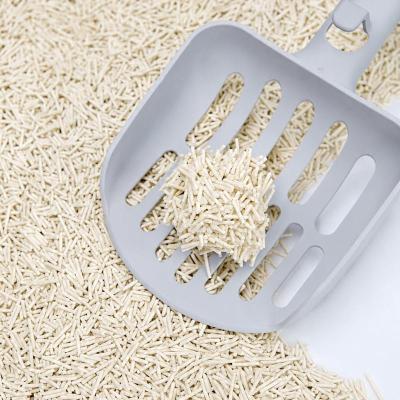 China Natural Soybean Fiber Powerful Absorption Dust-Free Easy Cleaning Pet Supplies Tofu Cat Litter for sale